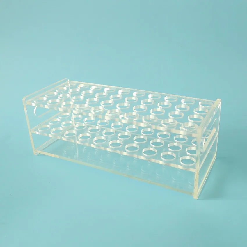 Acrylic Test Tube Rack With 40 Holes For Laboratory Use - Buy Acrylic ...
