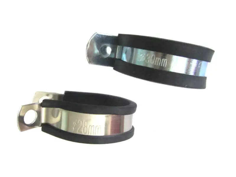P Type Rubber Lined Cable Clamps - Durable & Versatile