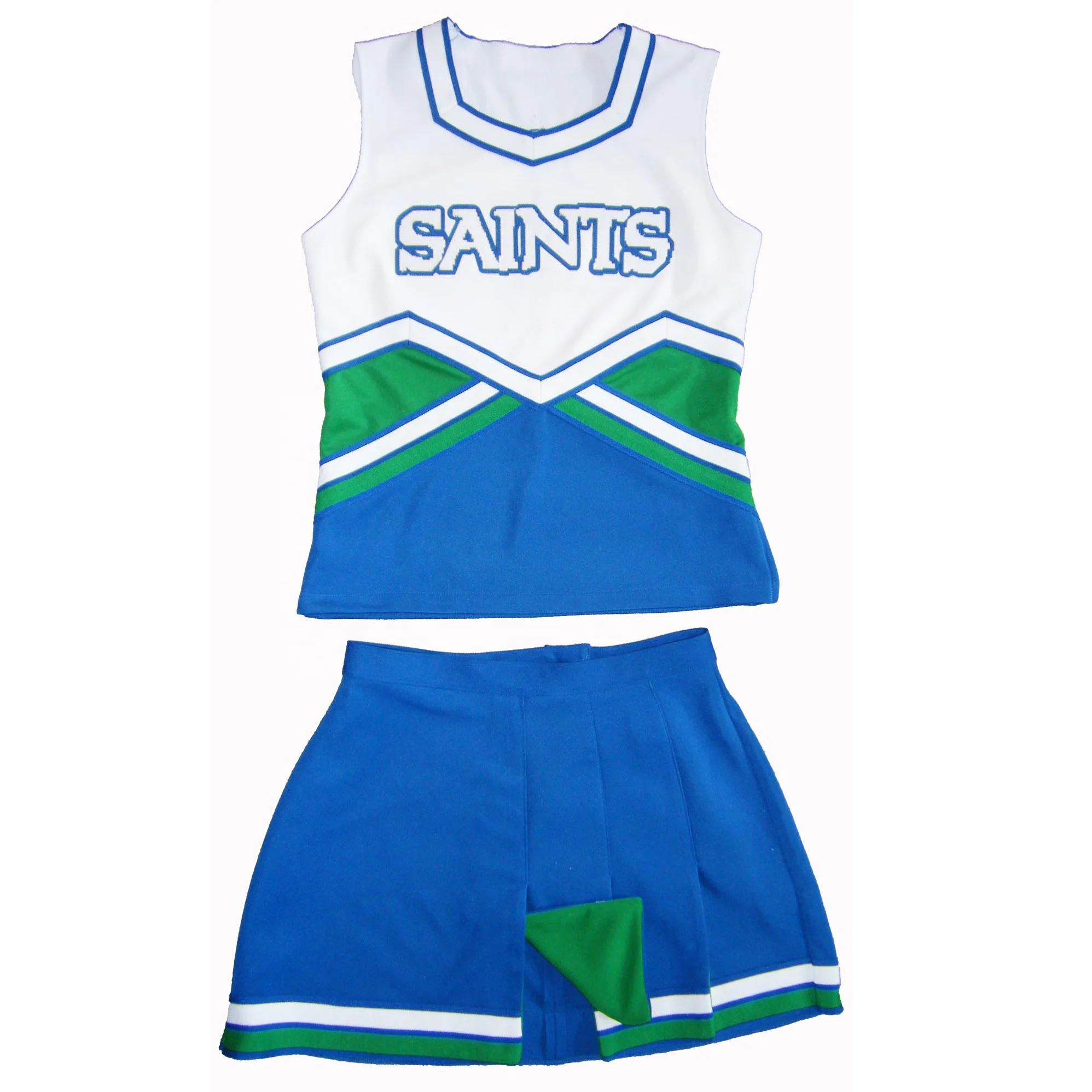 New Cheerleading Uniforms in 100% Heavy Polyester - Custom Sets with ...