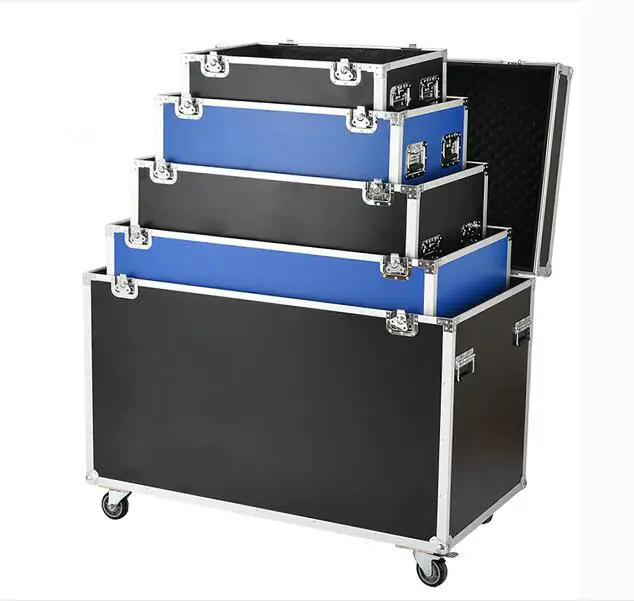 Aluminum Flight / Transport Case In Different Volume With 4 Wheels ...