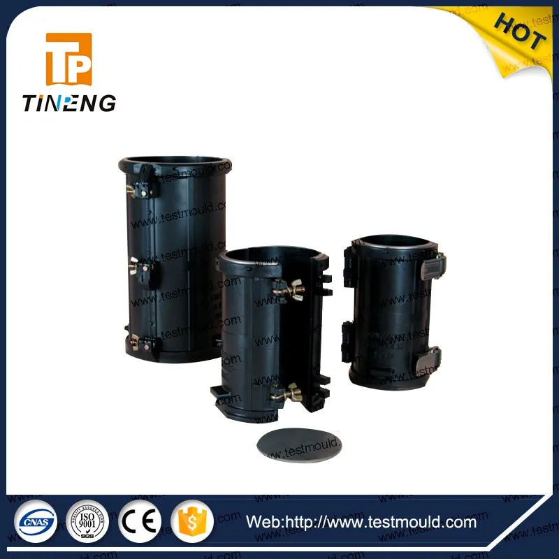 Detachable Plastic Concrete Cylinder Mold - Buy Plastic Cylinder Mould ...