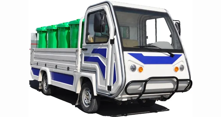 Small Electric Trash Truck for Efficient Garbage Collection