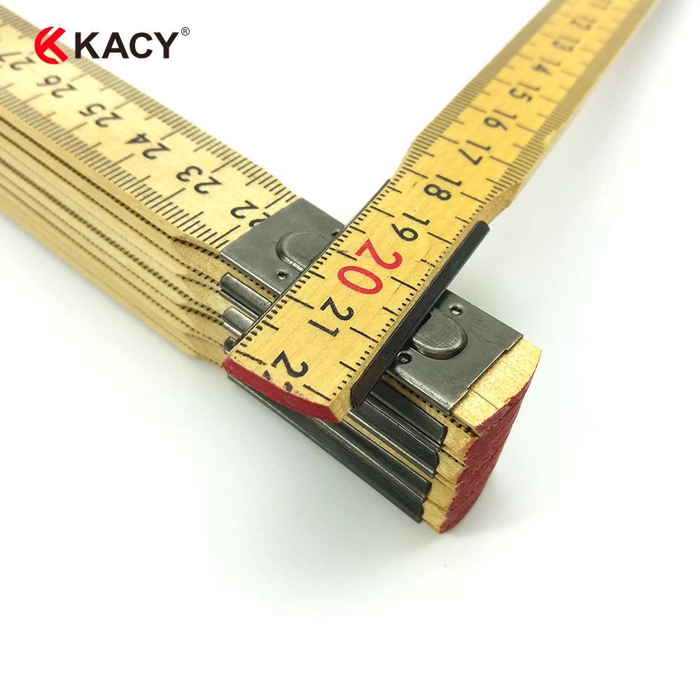 High Quality 2 Meter Wood Folding Yardsticks - Precision