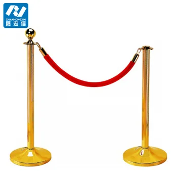 Safety Barricade Velvet Rope/twist Stanchions For Bank Using - Buy ...