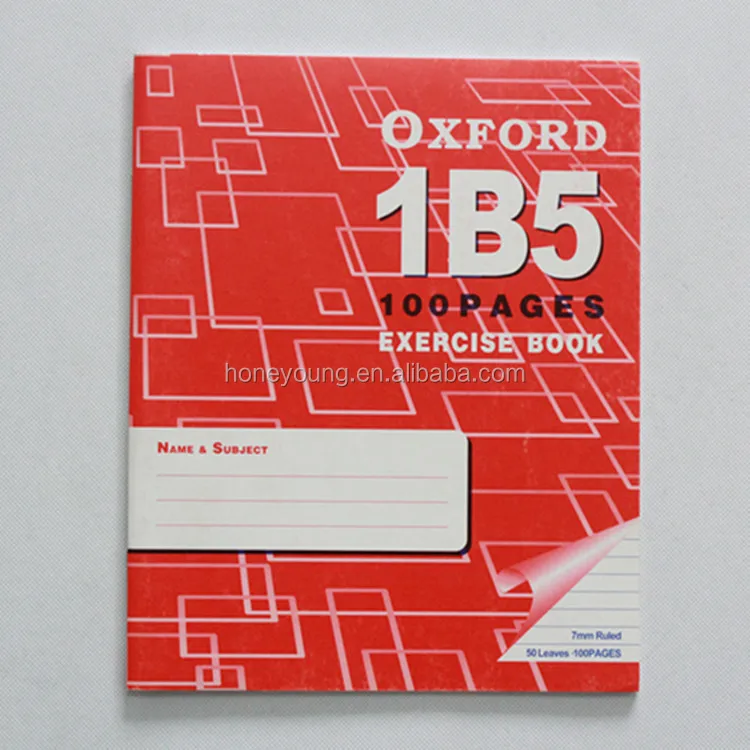 High Quality 100 Pages A4 School Office Supplies 1b5 Exercise Book ...