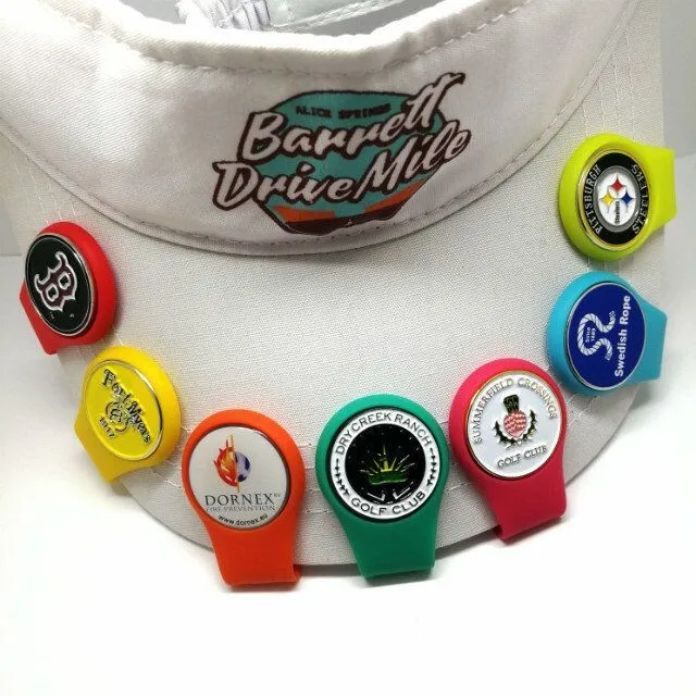 Magnetic Golf Hat Clips Cheap Custom Silicone Hat Clips Golf ...