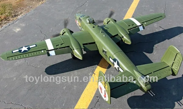 EPO Foam RC Plane B-25 - Brushless Motor & App-controlled