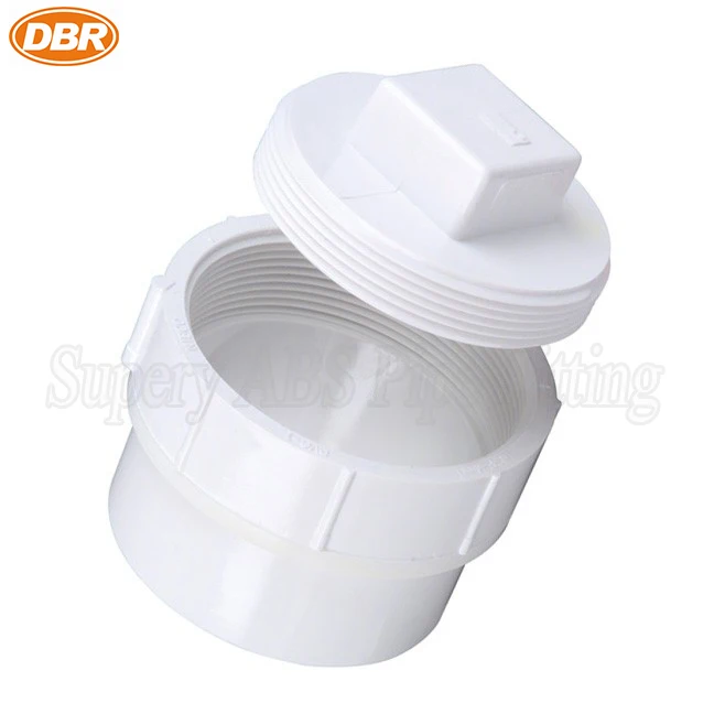 Plastic PVC Pipe Fittings - Durable 2 Inch Cleanout Adapter
