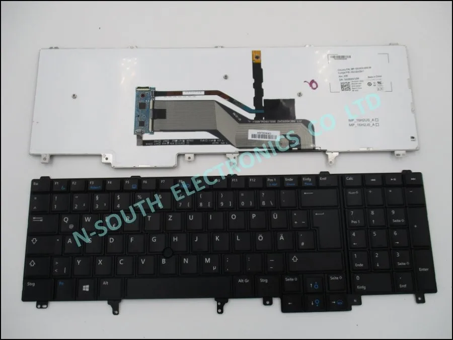 Genuine New Laptop Keyboard For Dell Precision M4600 M4700 M6600 German ...