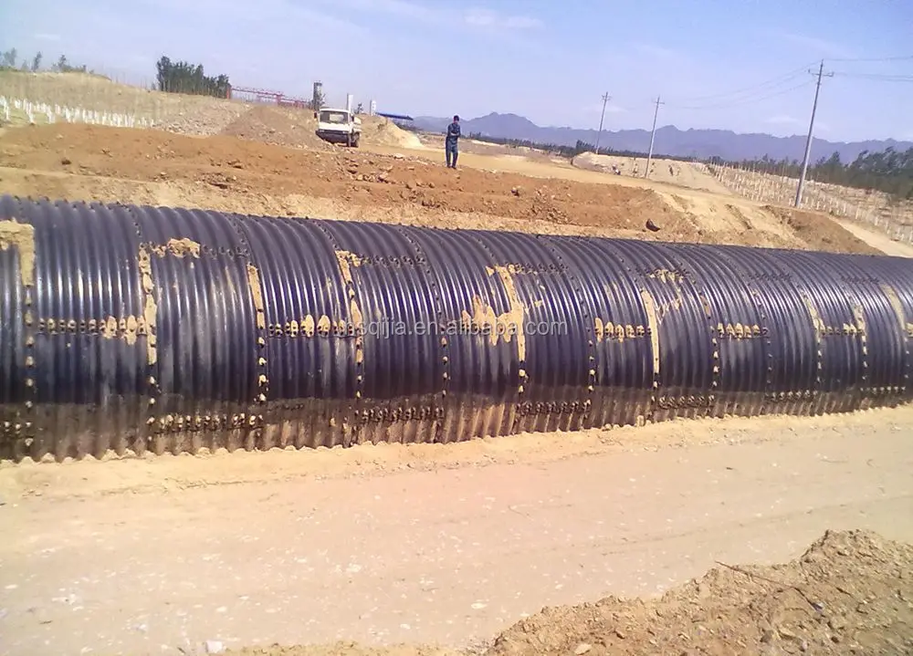 Wholesale Alibaba Galvanized Corrugated Culvert Drain Water Pipe - Buy ...