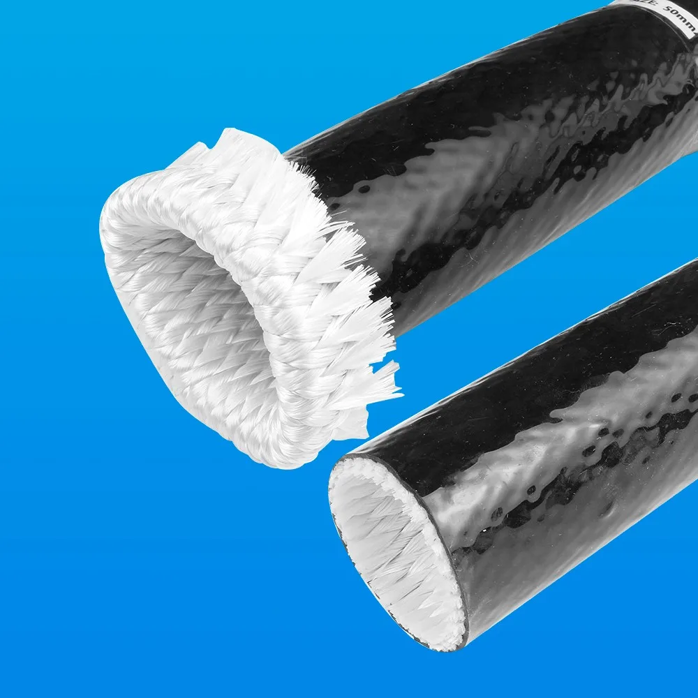 High Temperature 50mm Silicone Coated Fiberglass Thermal Insulation ...