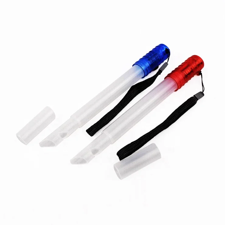 4 In 1 Keychain Led Flashing Glow Stick With Torch Emergency Flashing ...