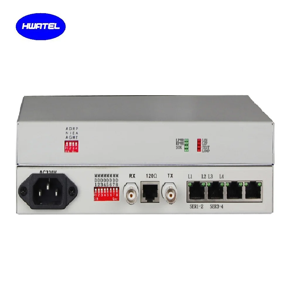 1 Port Rs-232 Serial Rs232 Scada Over E1 Data Converter Multiplexer Mux ...