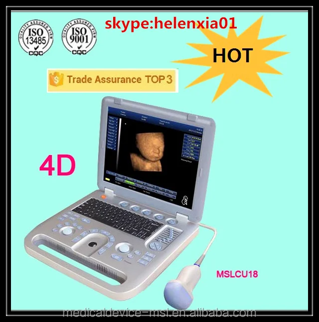 Mslcu18 Cardiac Portable Color Doppler Ultrasound Machine Price Medical ...