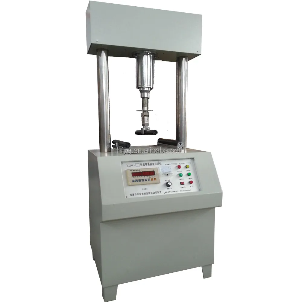 Sgw Digital 3 Point Bending Test Machine - Buy Bending Test Machine,3 ...