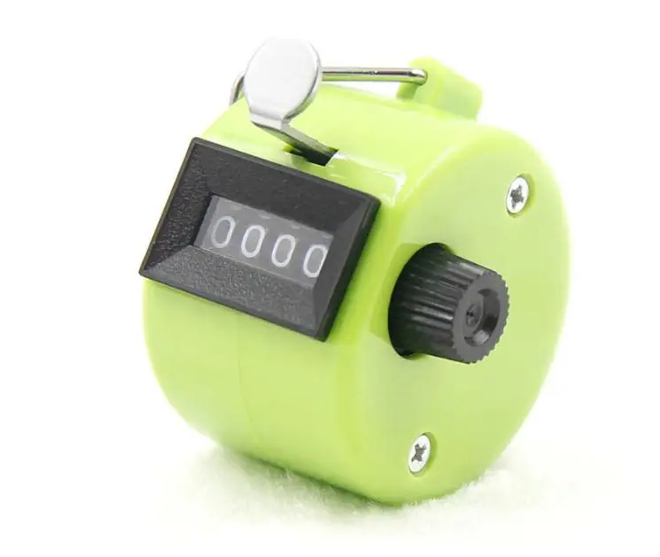 Counter 4 Digit Number Counters Plastic Shell Hand Held Finger Display ...