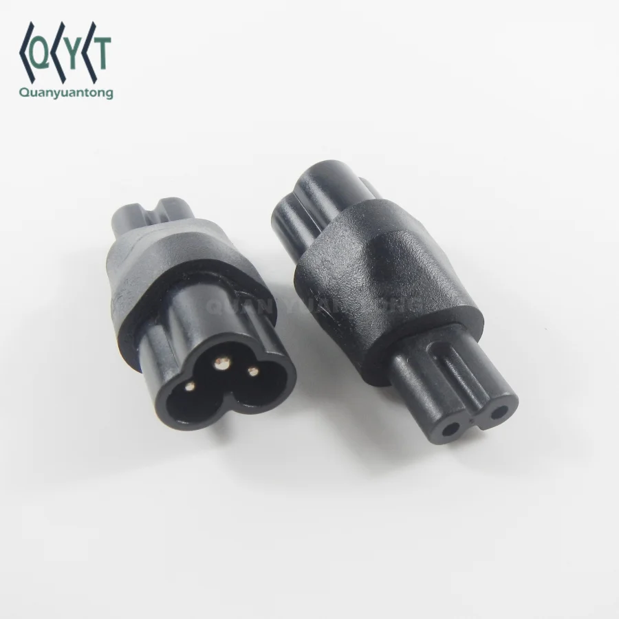 Iec 320 C6 To C7 Male To Female Mickey Mouse Power Adapter Wa-0134 ...