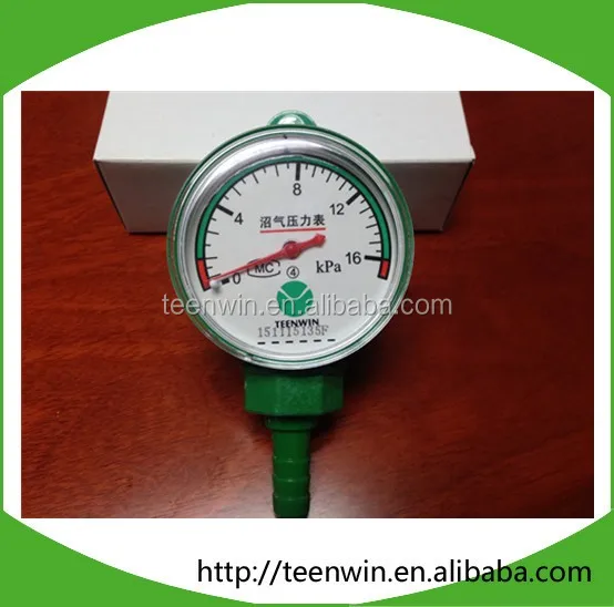 Teenwin Cheapest Biogas Pressure Gauge Biogas Manometer