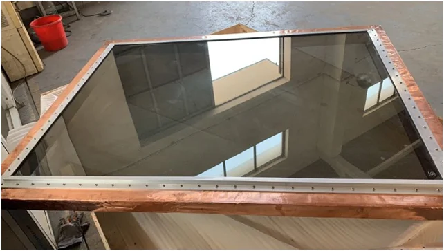 High-Quality MRI Shielded Window for RF Shielding and Clear Visibility ...