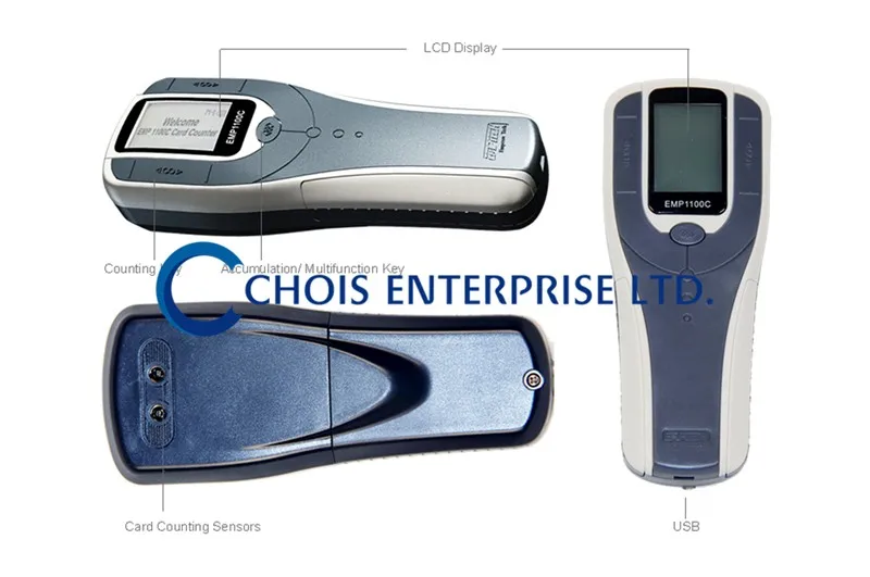 Emp1100c Portable Card Counter - Buy Plastic Card Counter Emp1100c ...