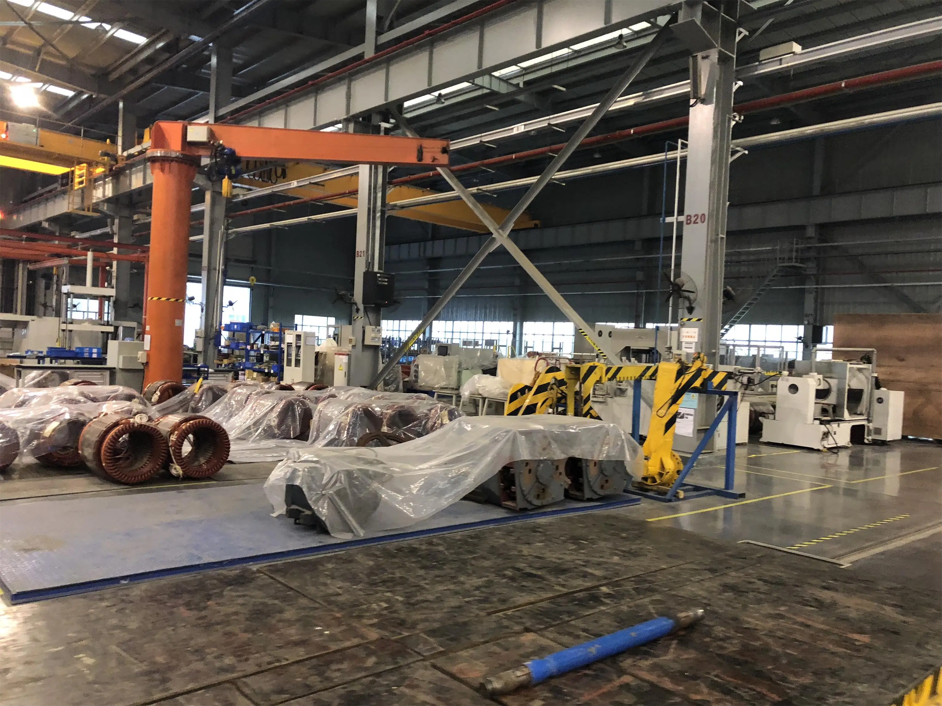 Three Phase Induction Ac Traction Motor Of 4500hp Train Diesel ...