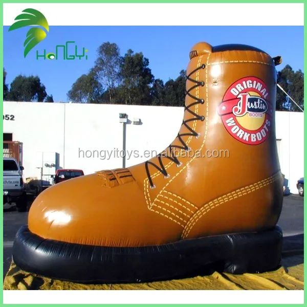 Custom Giant Inflatable Shoes by Hongyi for Promotion