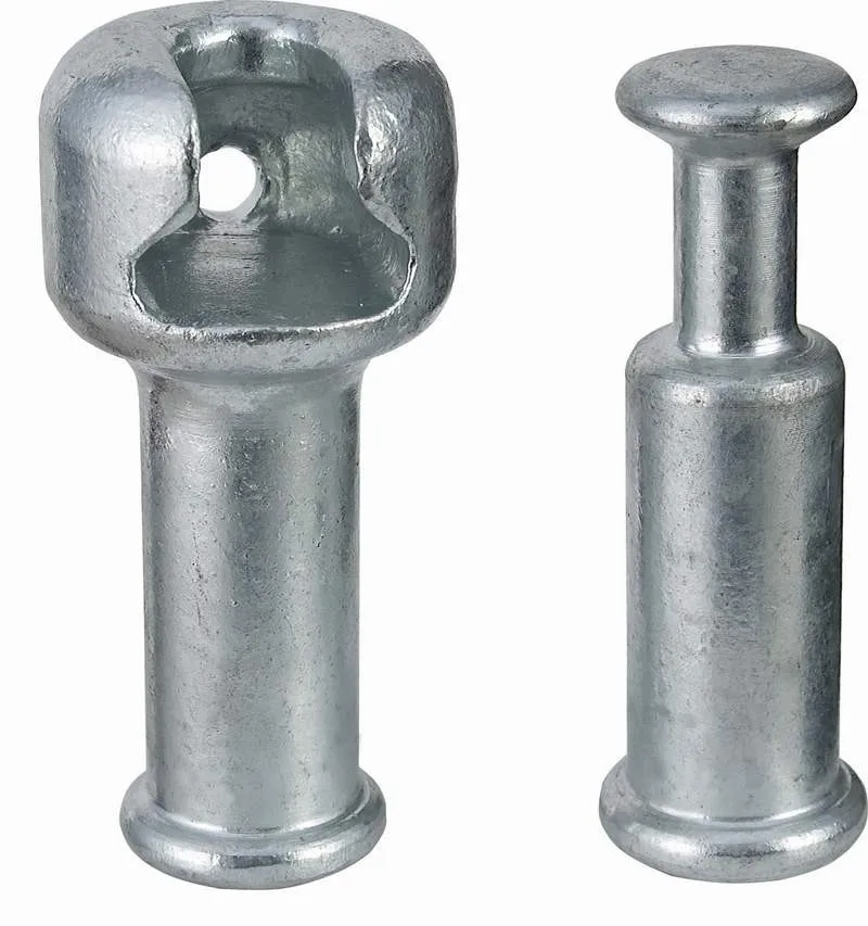 Polymer Insulator Ball Y Clevis/clevis Yoke/hot Dip Galvanized Steel ...