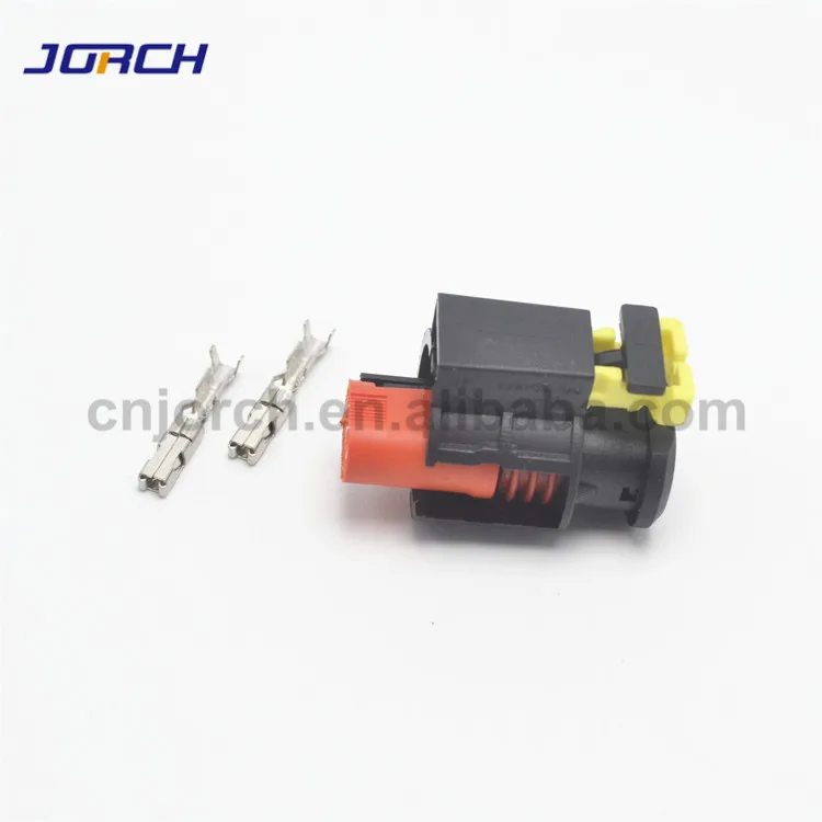2 Pin Automotive Pa66 Tyco Amp Connector 284556-1 - Buy Tyco Amp ...