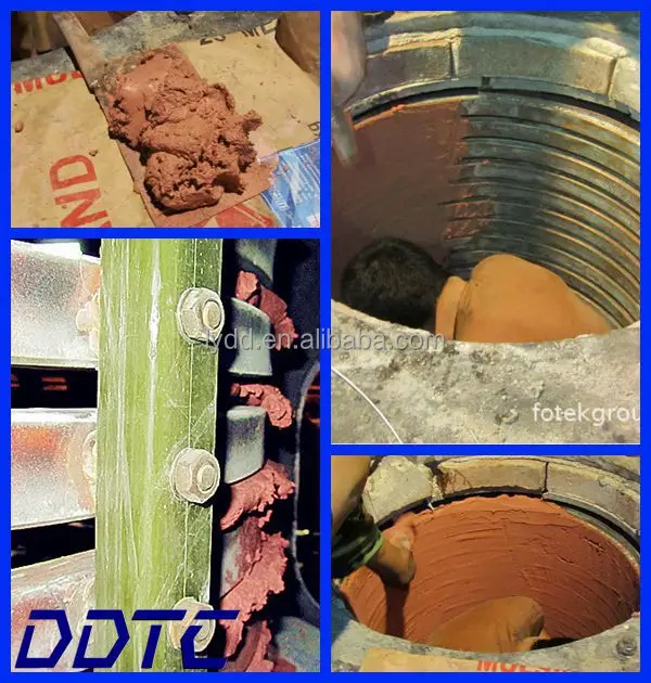 Induction Furnace Used Refractory Insulating Material High Alumina Coil ...