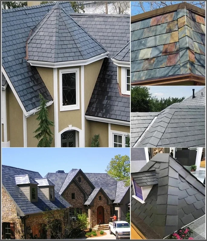 Natural Black Roof Slate Tiles - Durable & Stylish
