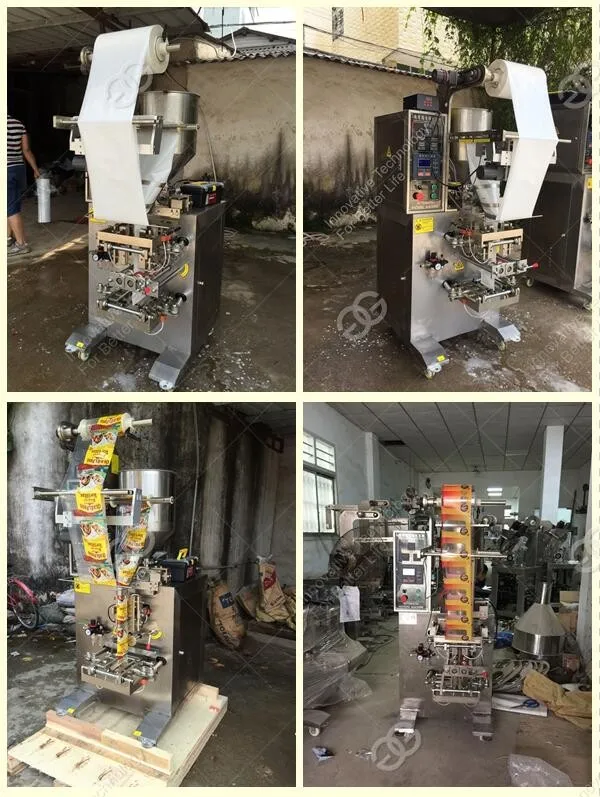 Tamarind Paste Packing Machine Paste Filling Machine With Mixing Hopper ...