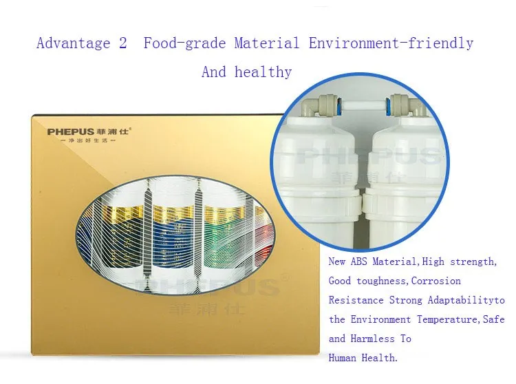 Natural Mineral Water Filter - PHEPUS PH-A8 Activated Carbon