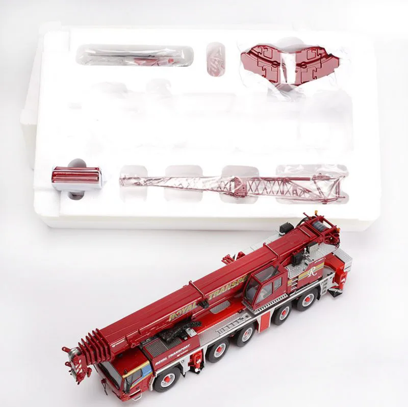 Custom Made 1:50 Scale Diecast Crane Model - Tower Crane 3D Model for Gift