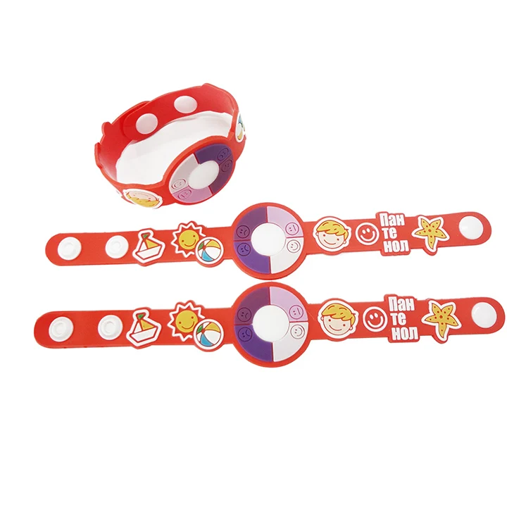 Sun Safe Uv Indicator Wristband Soft Rubber Uv Tester Bracelet - Buy Uv ...