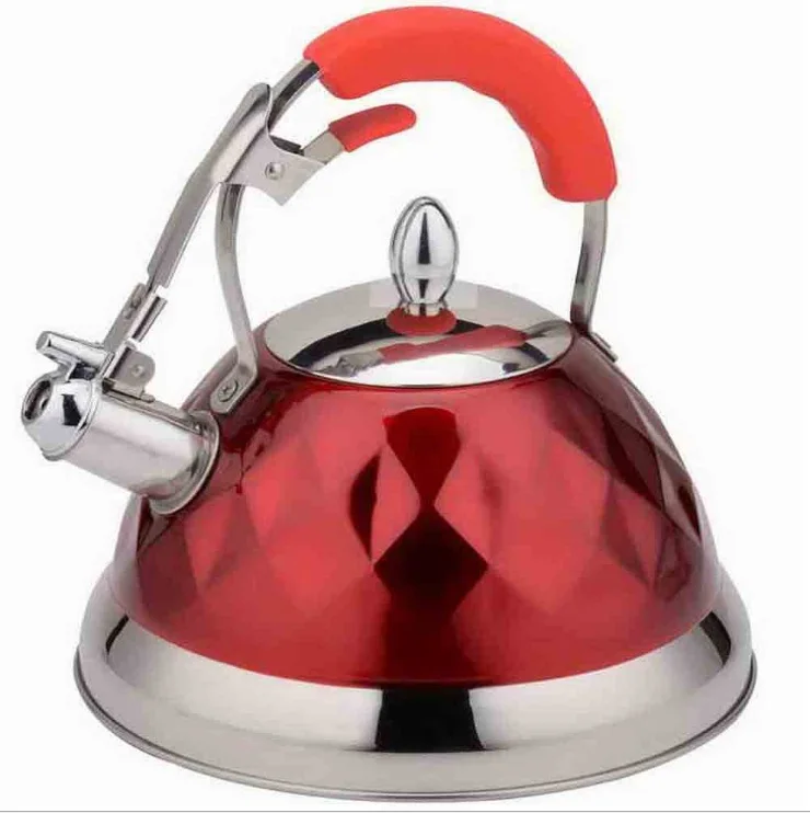 New Arrived Stainless Steel Flat Bottom Water Kettle Spout Bakelite ...
