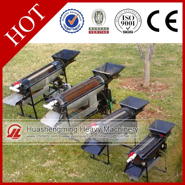 Rotary Drum Sieving Wood Chips Screening Machine - Buy Wood Chips ...