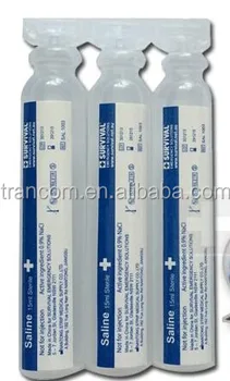 Saline Tubes 0.9% Saline Survival Emergency Products Tran 1003 - Buy ...
