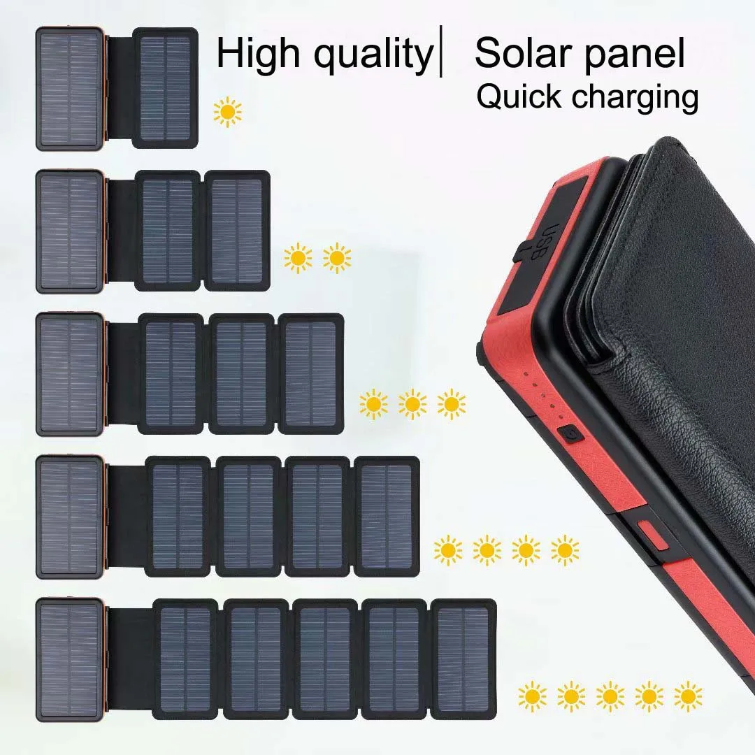 Solar Powerbank 20000mah - Portable and Efficient Charging