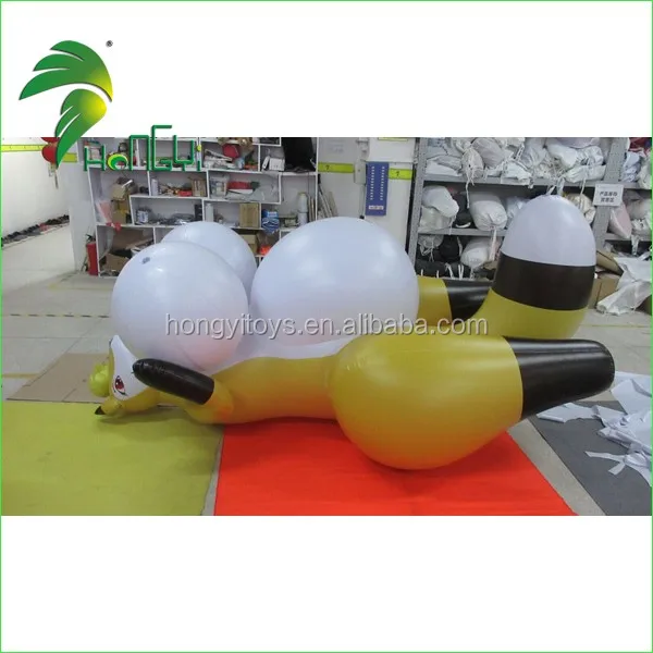 Hongyi Sexy Fox Cartoon,Inflatable Yellow Sexy Fox Toy With Big Belly ...