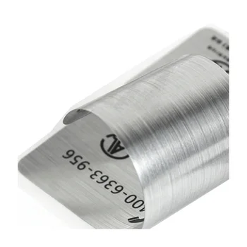 Silver Metallized Sticker Label,Brushed Silver Sticker Label - Buy ...