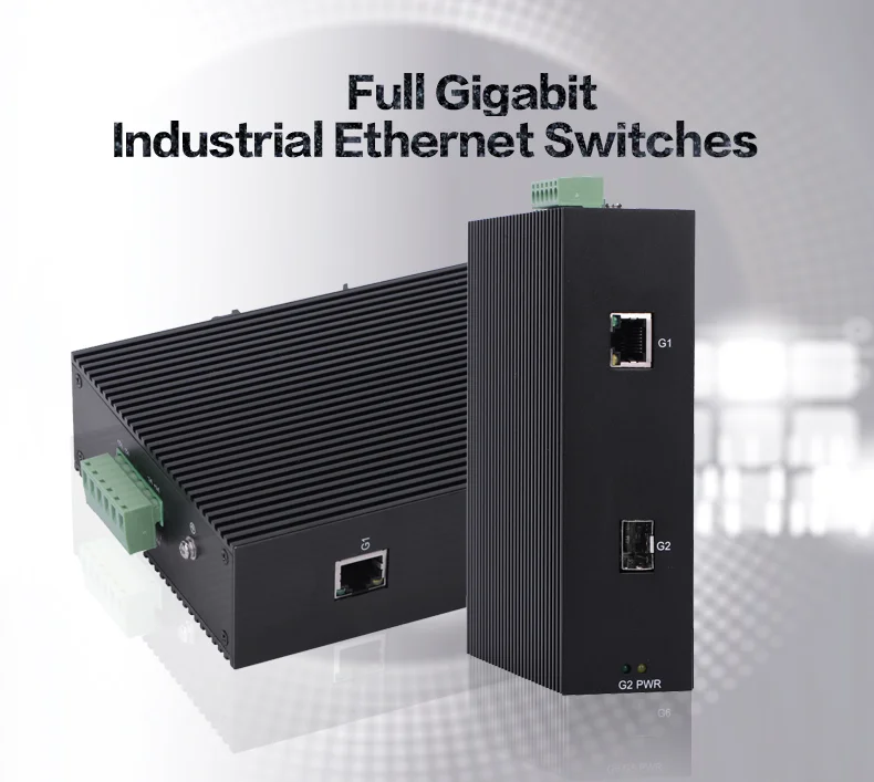 2 Port Ethernet Hub Din Rail Support 24v Ethernet Switch - Buy Din Rail ...