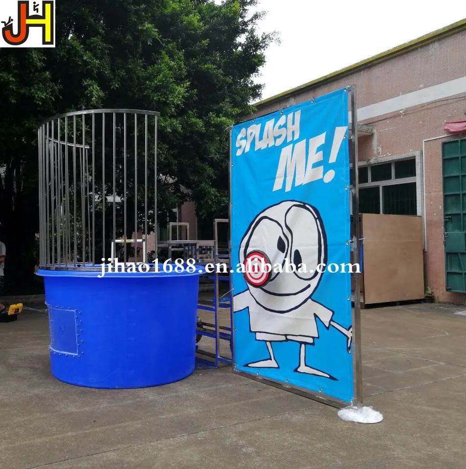 Inflatable Water Dunk Tank - Fun Summer Games for All Ages