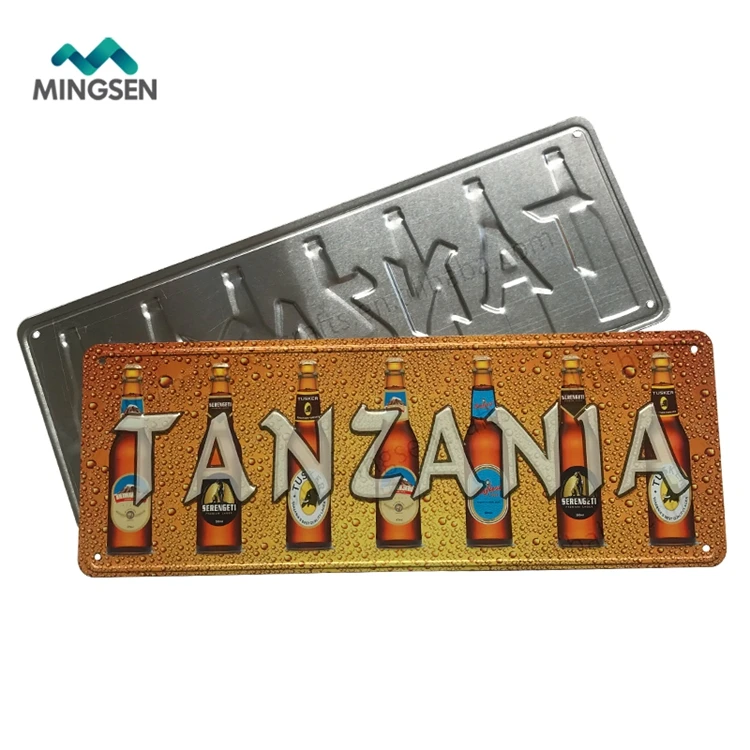 Customized Metal Tin Signs for Bar Decoration & Collectibles