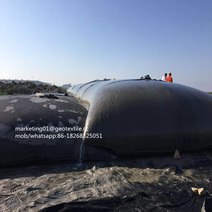 Geotextile Tube And Geotube Dewatering System On Sediment Dredging ...