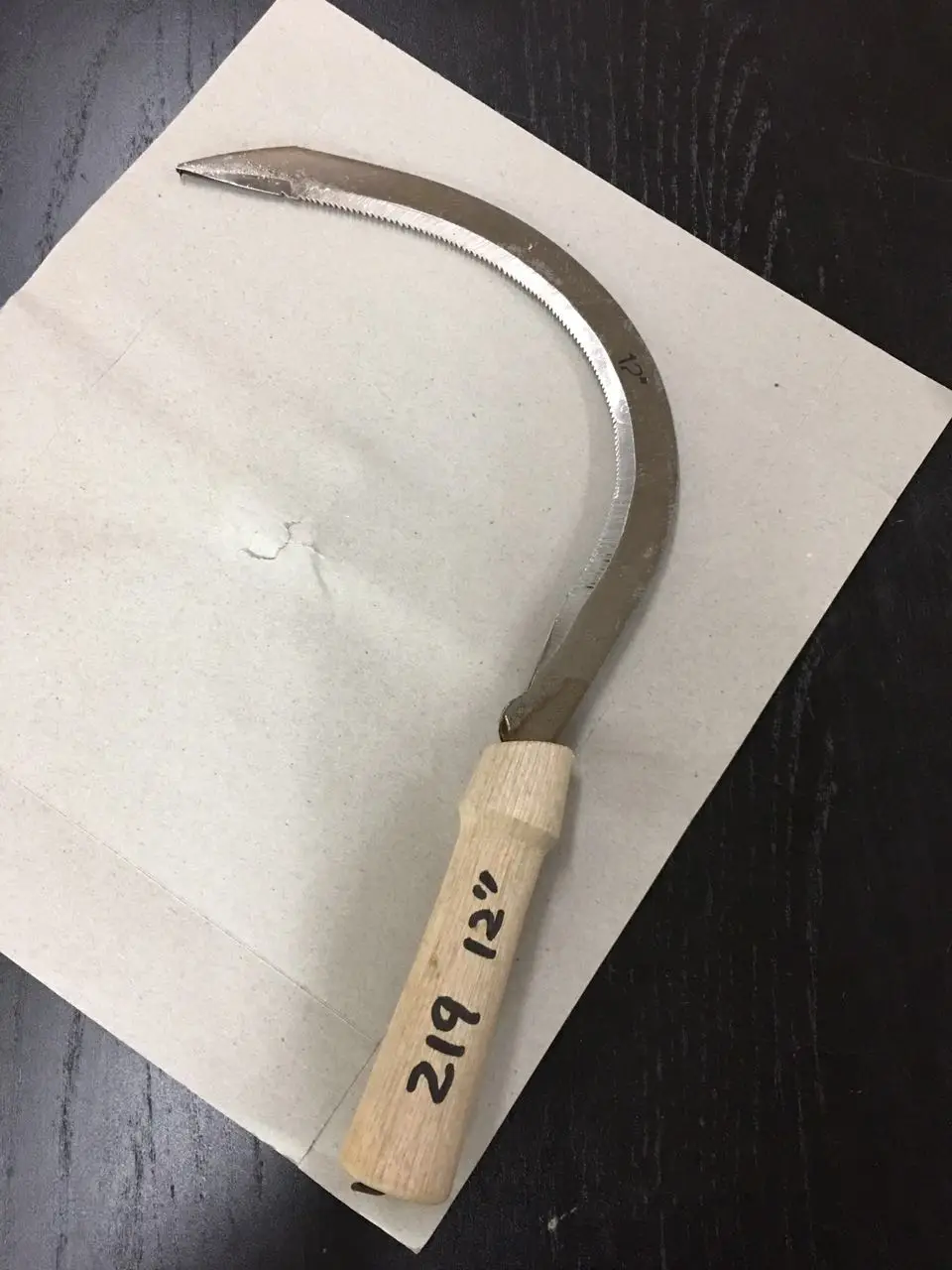 Agriculture Sharp Farming Sickles With Handle Sickle Knife In Guangzhou ...