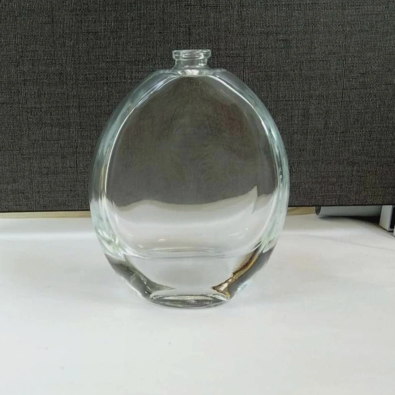 120ml Flat Round Oval Shaped Glass Perfume Bottle - Buy Custom Made ...