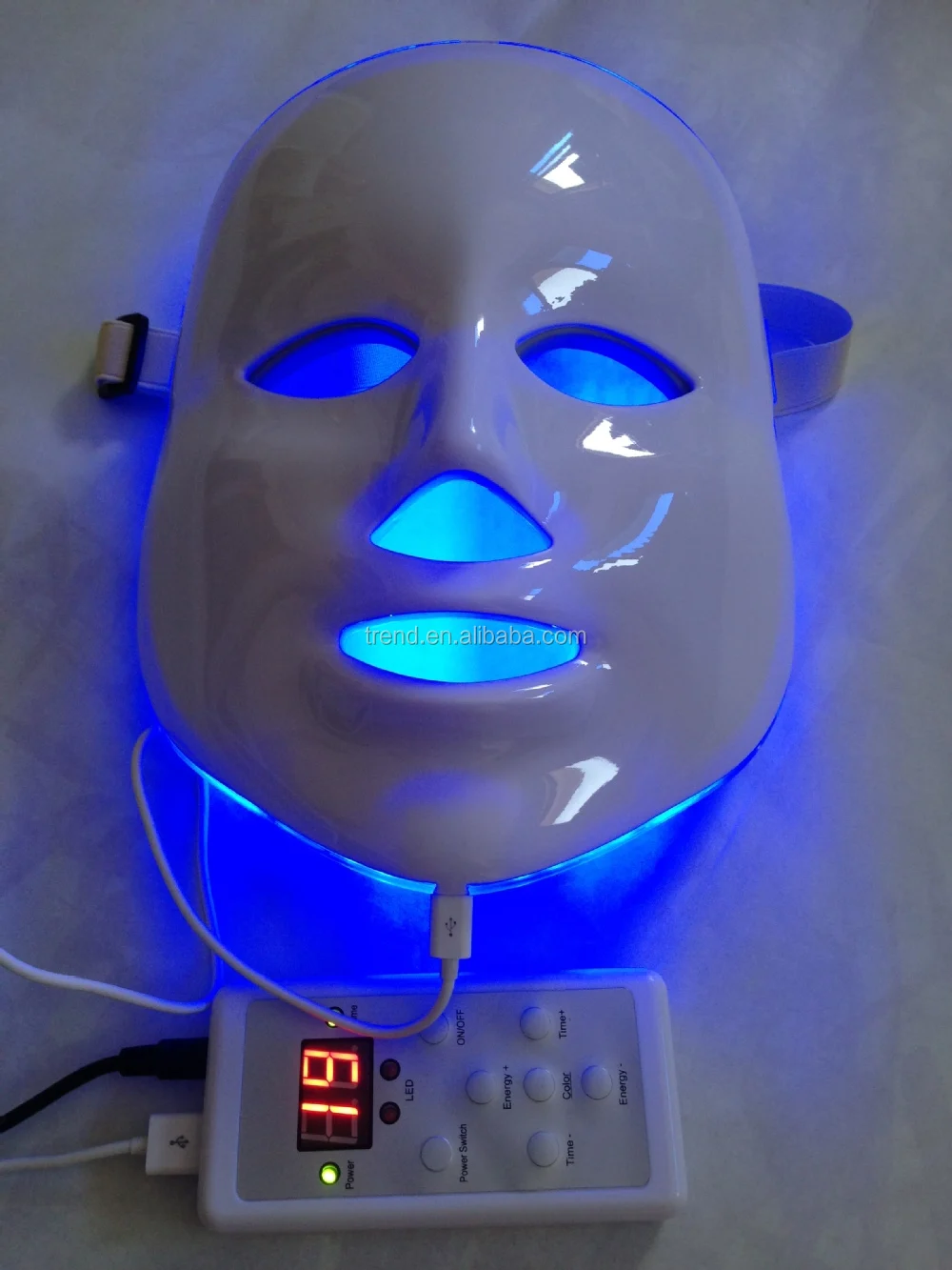 Led Mask 7 Colors - Buy Led Face Mask,Led Beauty Light Mask,Led Light ...