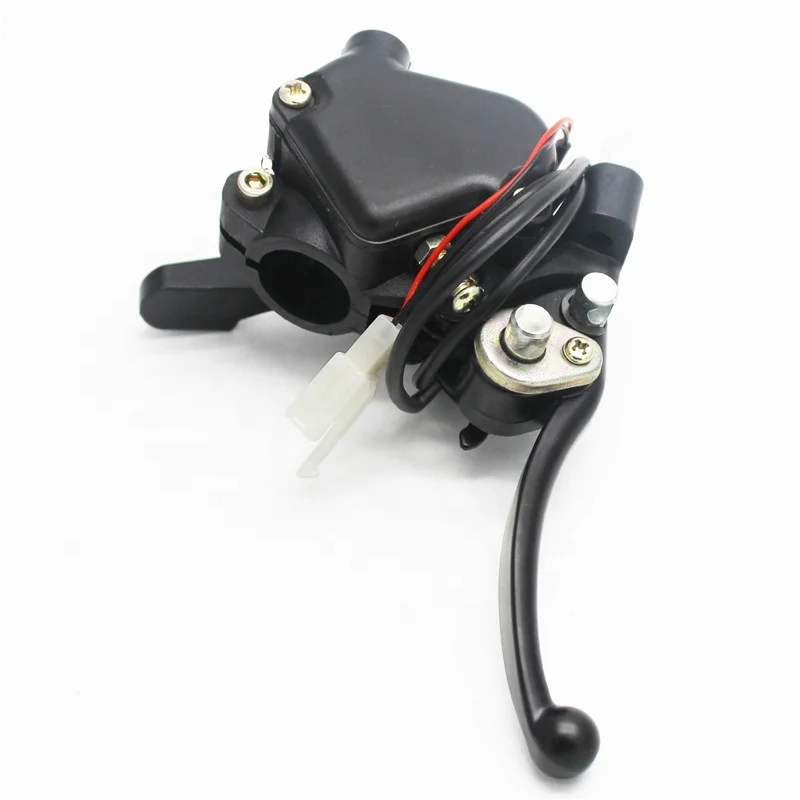 Thumb Throttle Twin Brake Lever for 47cc 49cc Mini Bikes