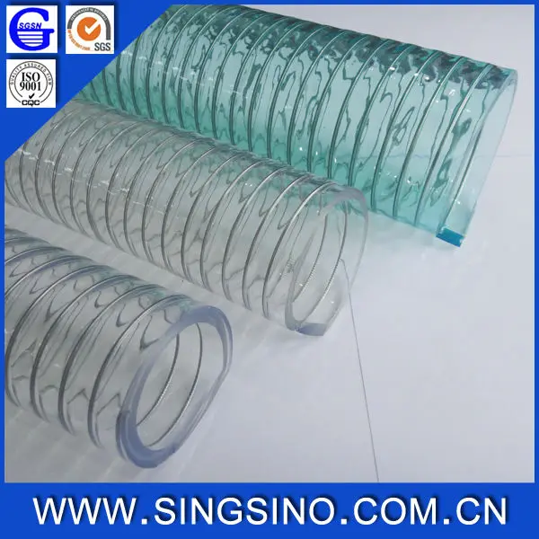 High-temperature Resistant Pvc Spring Hose / Pvc Steel Wire Hose ...