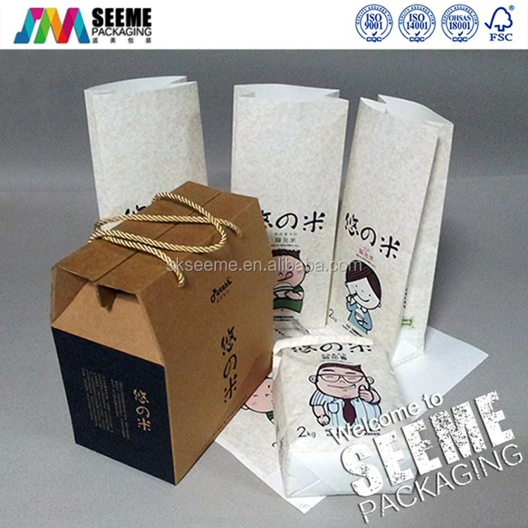 Creative High Grade Organic Rice Packaging Gift Boxes/corrugated ...